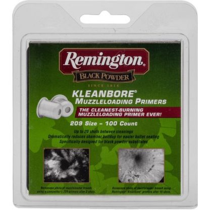 Remington Kleanbore 209 Muzzleloading Primers 100-Pack - Smileys Armory